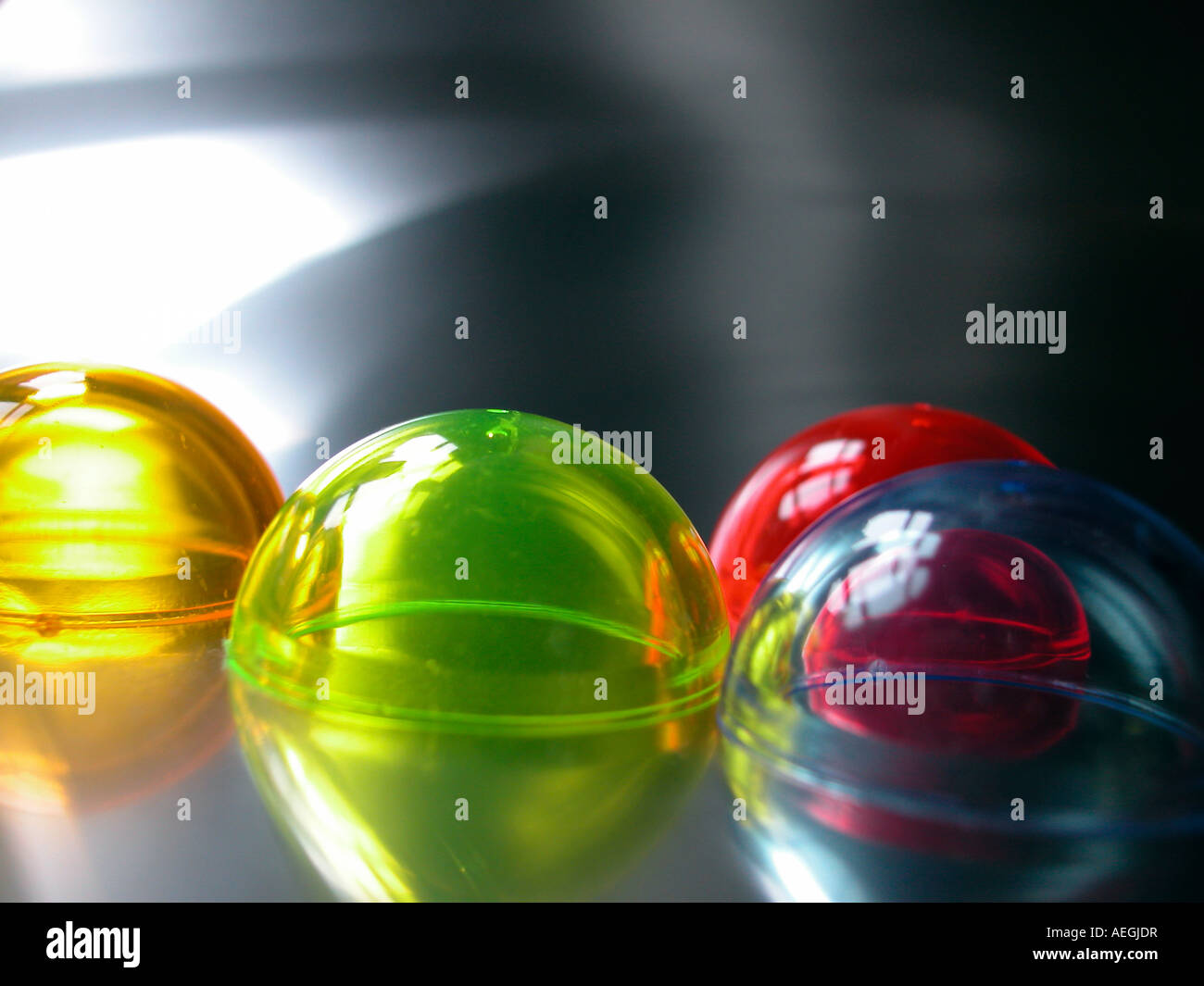 shiny domes on grey background Stock Photo - Alamy