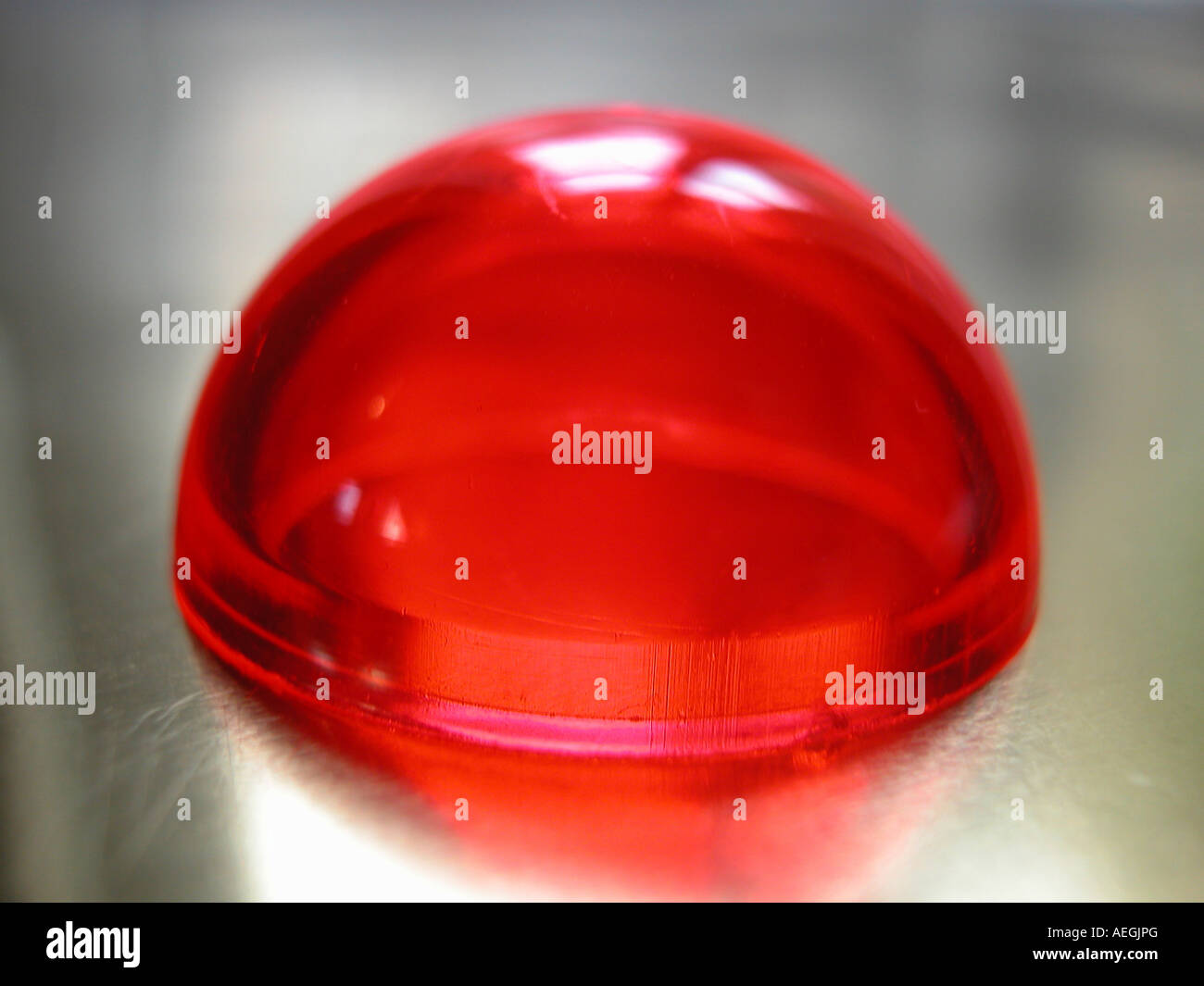red plastic button Stock Photo - Alamy