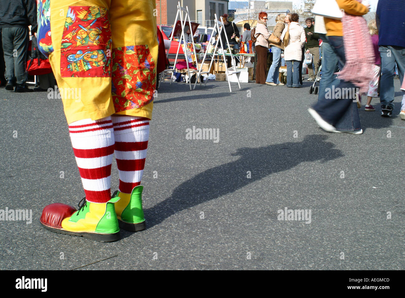 Clowns feet hi-res stock photography and images - Alamy