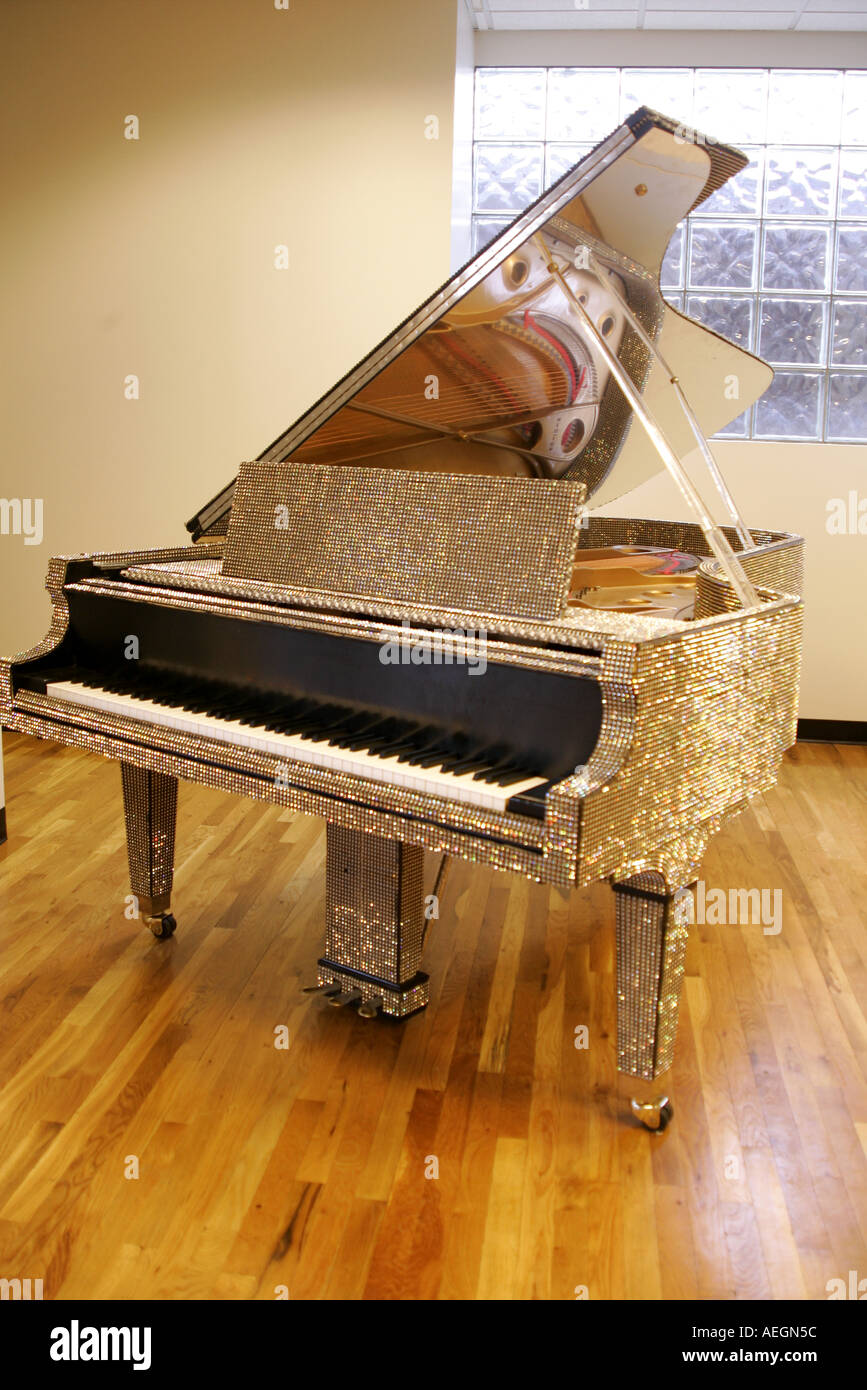 Liberace Mirrored Piano