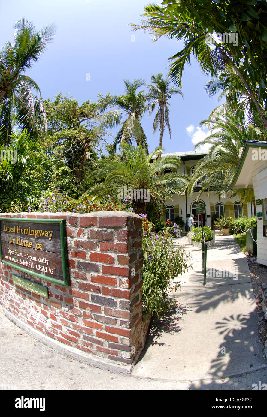 Florida Key West Ernest Hemingway Home Stock Photo - Alamy