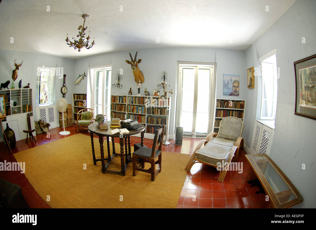 Florida Key West Ernest Hemingway Home and Museum Stock Photo - Alamy