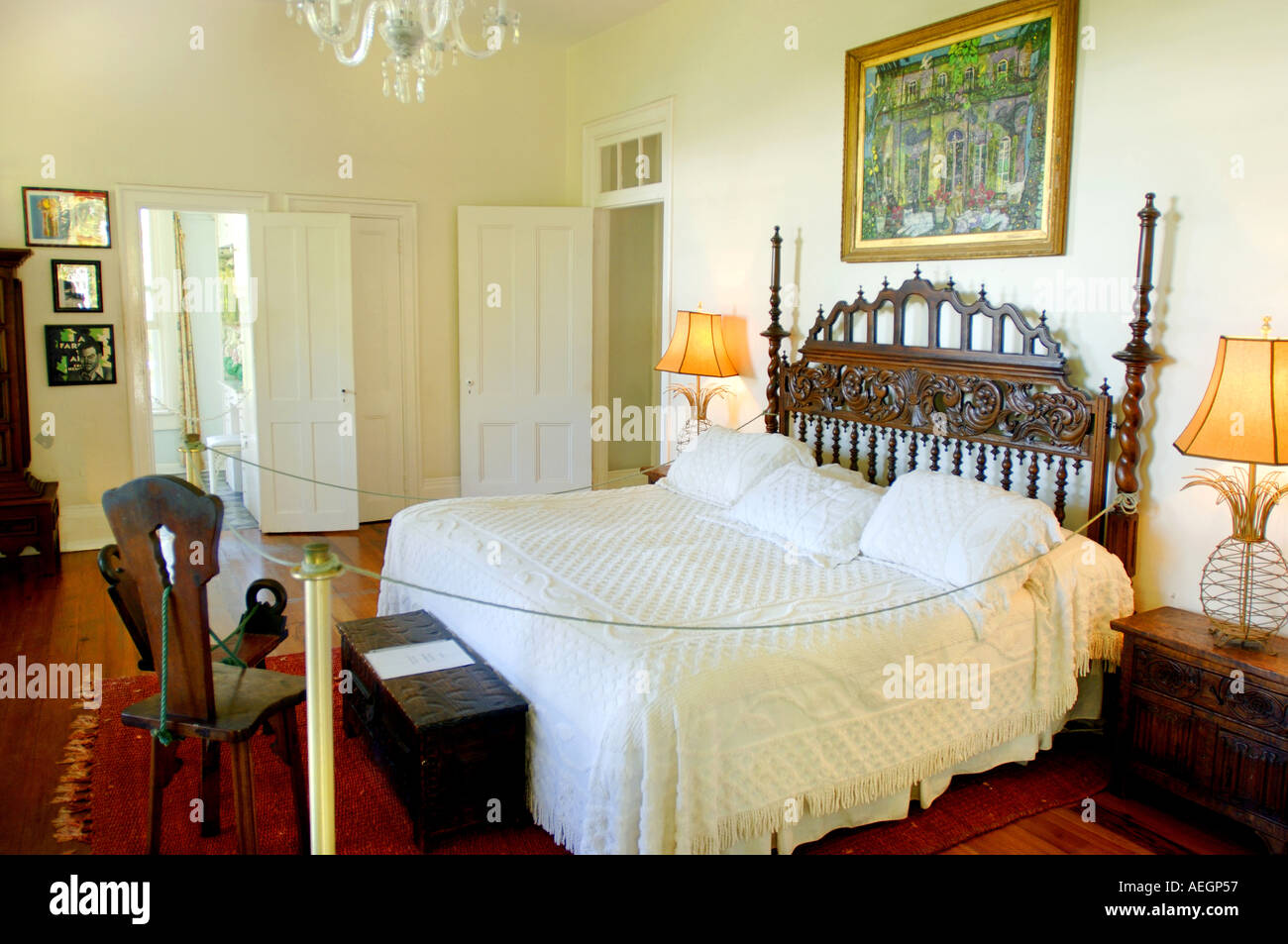 Florida Key West Ernest Hemingway Home Museum Stock Photo - Alamy