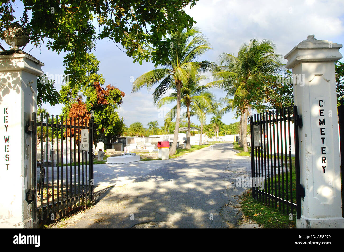 Florida Key West Cemetery Stock Photo - Alamy