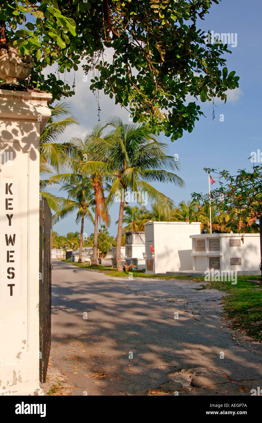 Florida Key West Cemetery Stock Photo - Alamy