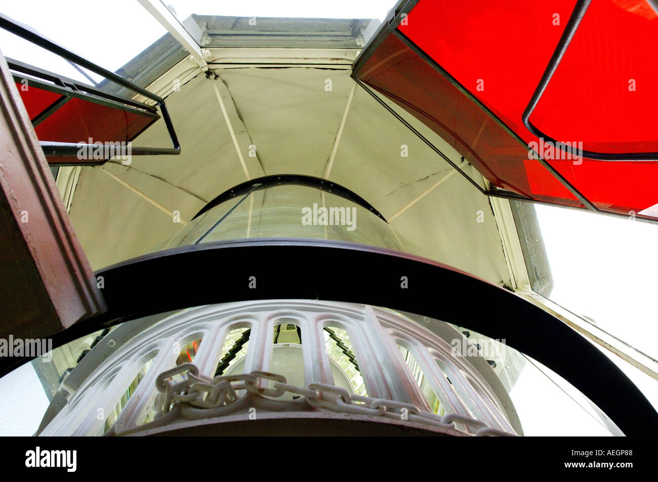 Florida Key West Light House Third Order Fresnel lens Stock Photo - Alamy