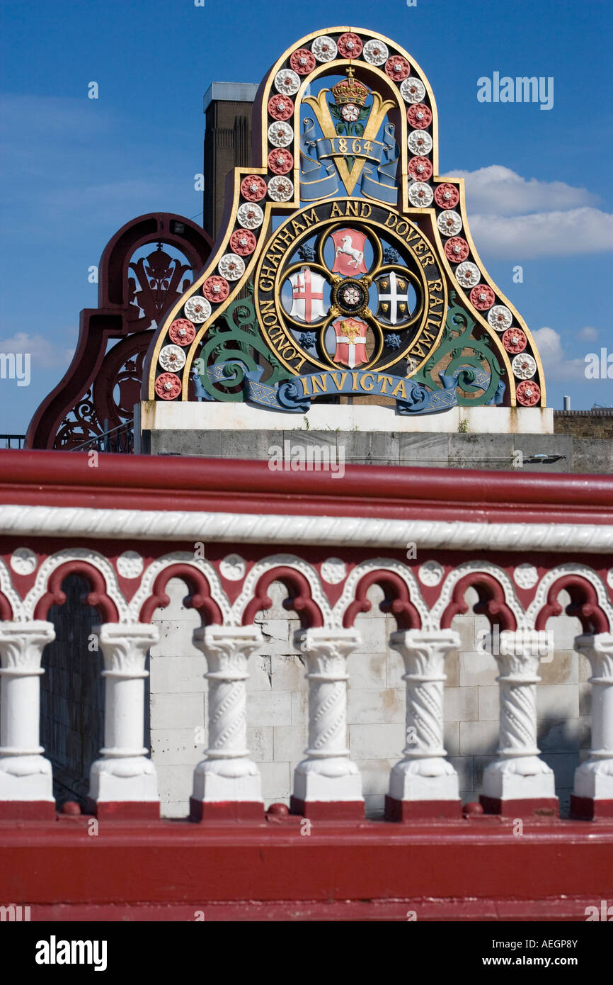 London Chatham and Dover Railway London England Stock Photo - Alamy