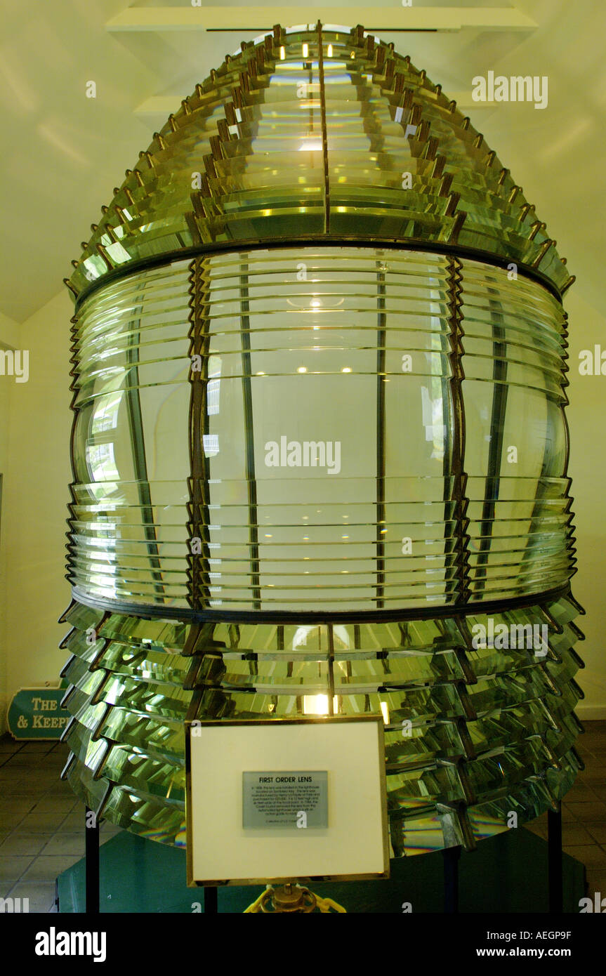 Florida Key West Fresnel lens Stock Photo - Alamy