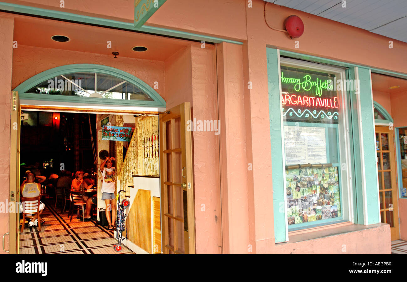 Florida Key West Jimmy Buffet s Margaritaville Stock Photo - Alamy