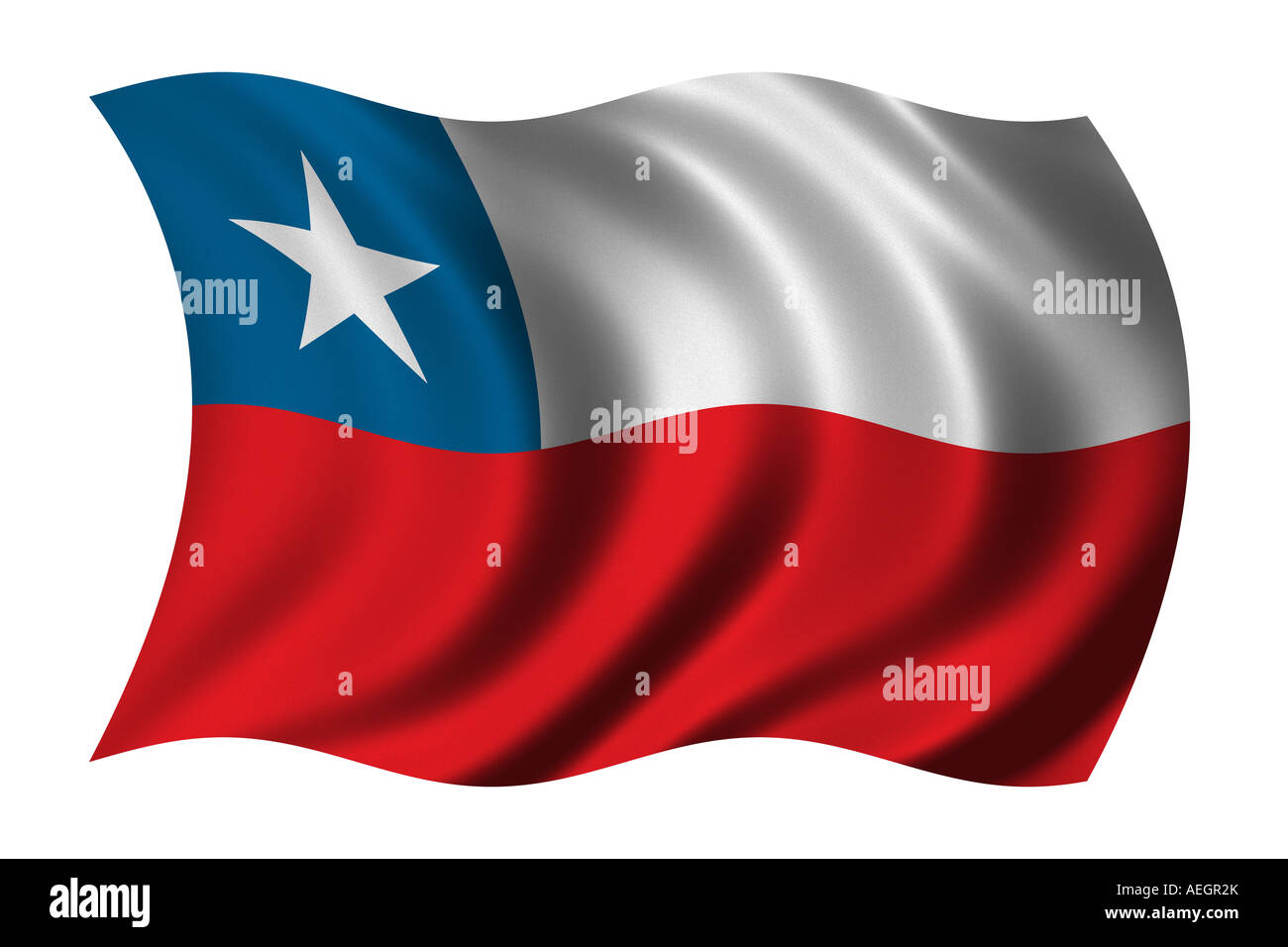 Flag of Chile Stock Photo - Alamy