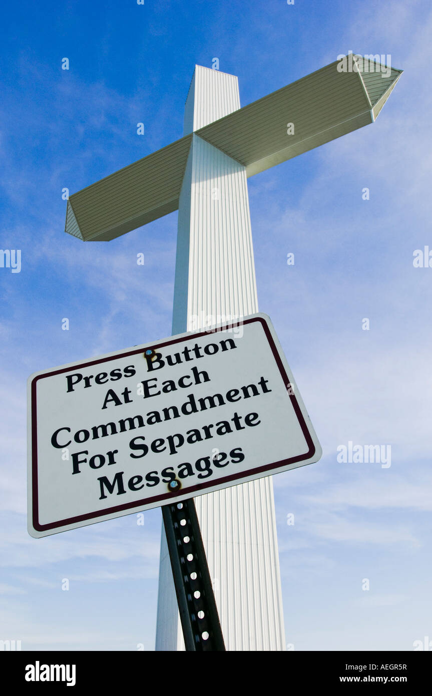 The Cross in Effingham, Illinois Stock Photo - Alamy