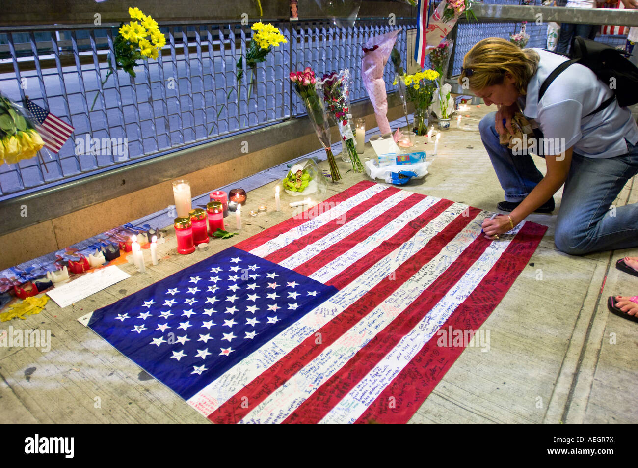 World Trade Center site, Sept. 11, 2005 Stock Photo - Alamy