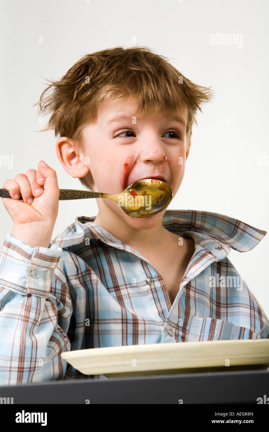 Where is my big spoon Stock Photo - Alamy