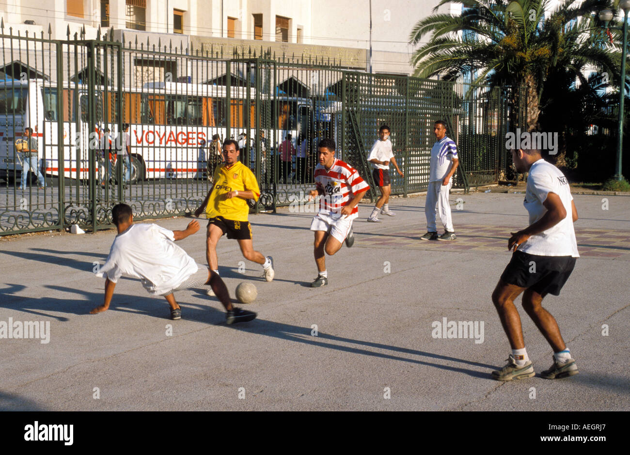 Pick up soccer game hi-res stock photography and images - Alamy