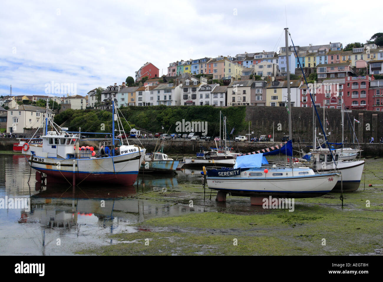 HARBOUR VIEW, BRIXHAM Stock Photo - Alamy