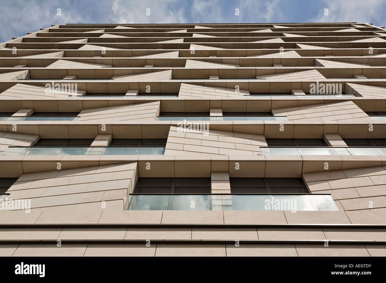 Building cladding detail Stock Photo - Alamy