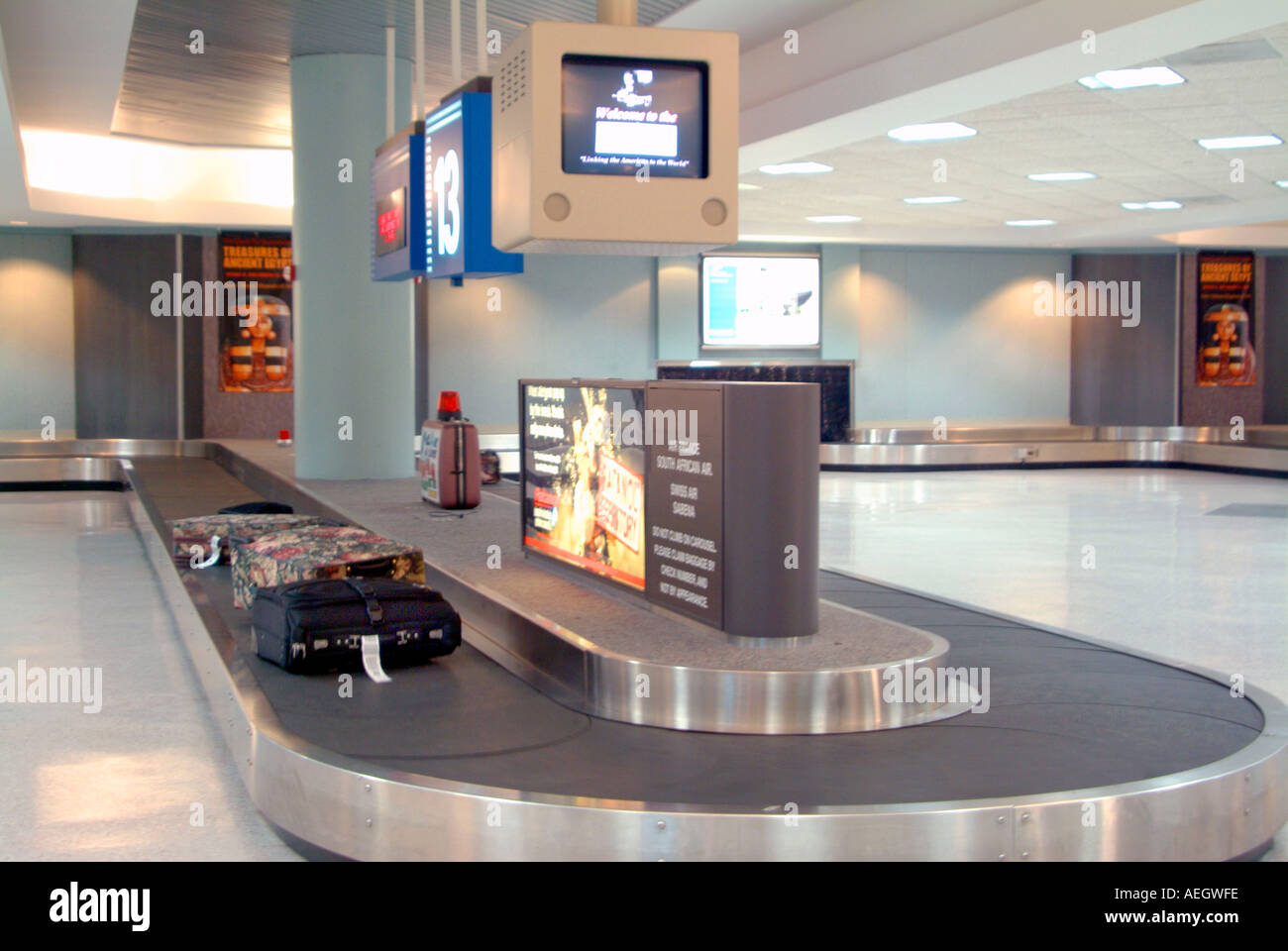 Baggage claim area Stock Photo - Alamy