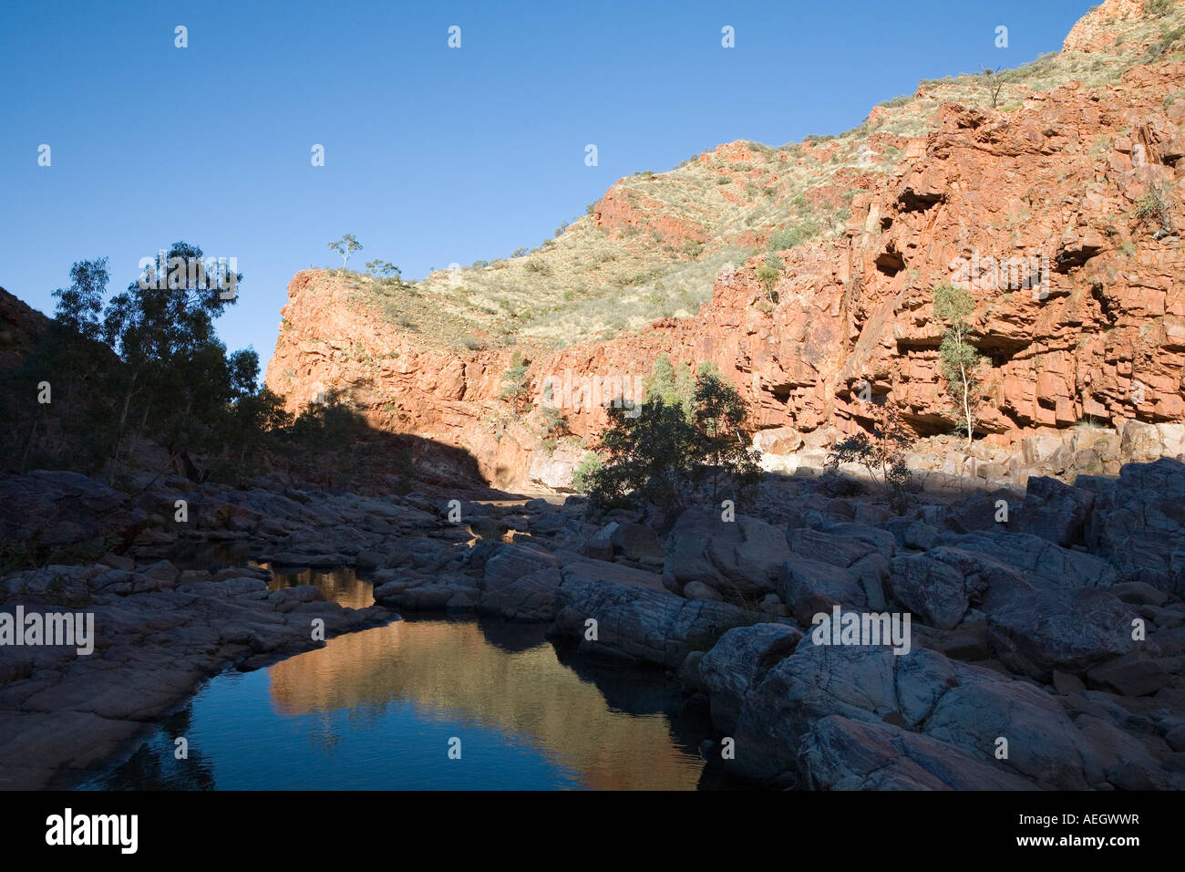 Ormiston Gorge West Macdonnell Ranges NT Stock Photo - Alamy