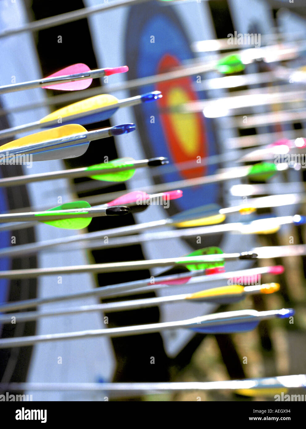 Row archery targets hi-res stock photography and images - Alamy