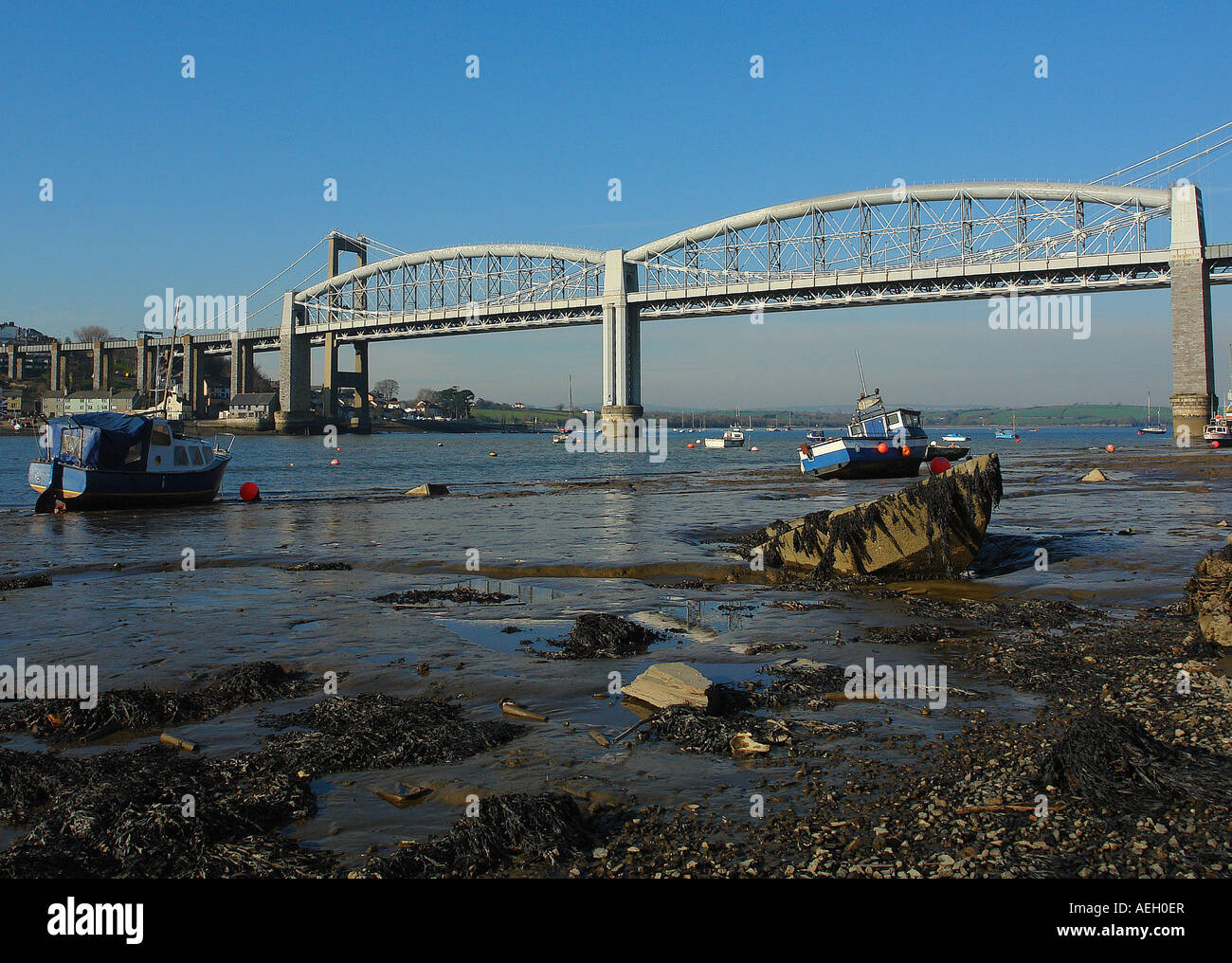 Brunel Royal Albert Bridge Stock Photo - Alamy