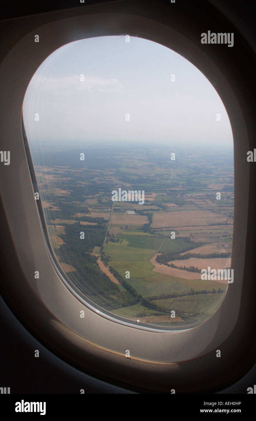 Arial View from an Aeroplane Stock Photo - Alamy