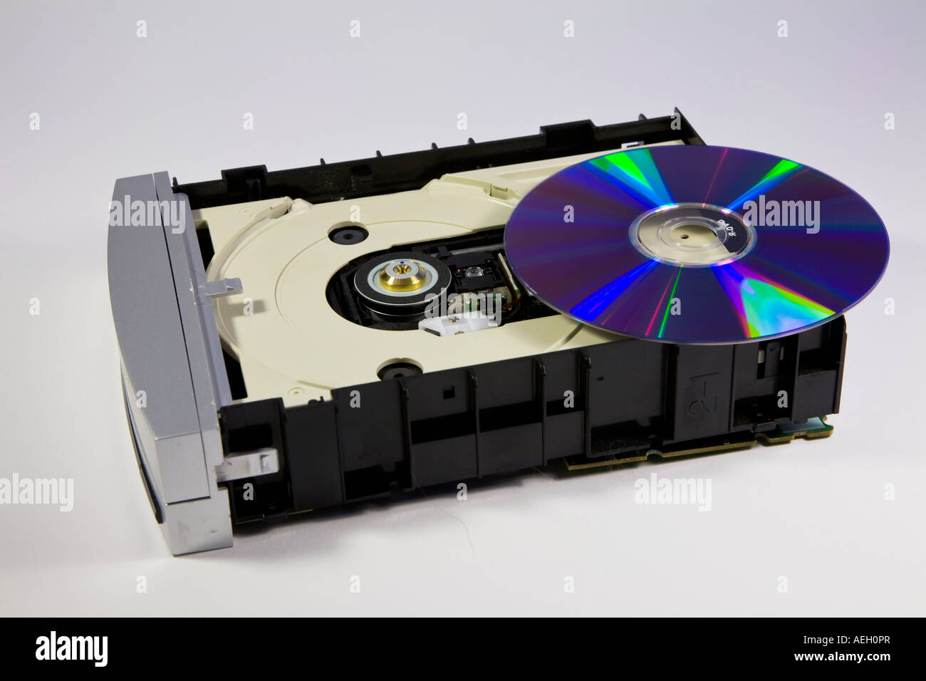 CD DVD Drive and Disk Stock Photo - Alamy