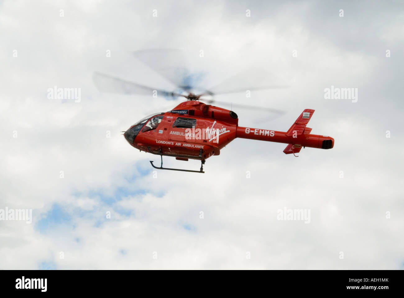 Helicopter Ambulance Flying