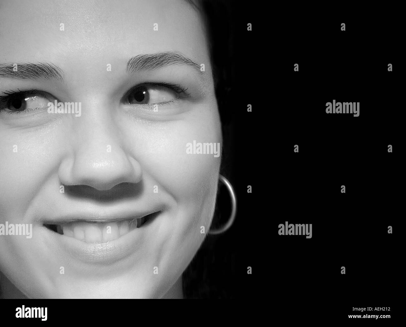 Expressions smile smiling happy happiness look looking caucasian ...