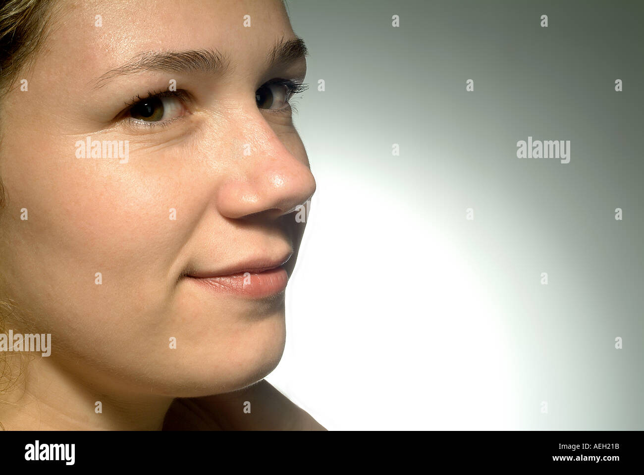 Expressions inside girl woman young adult 20 25 female person profile ...