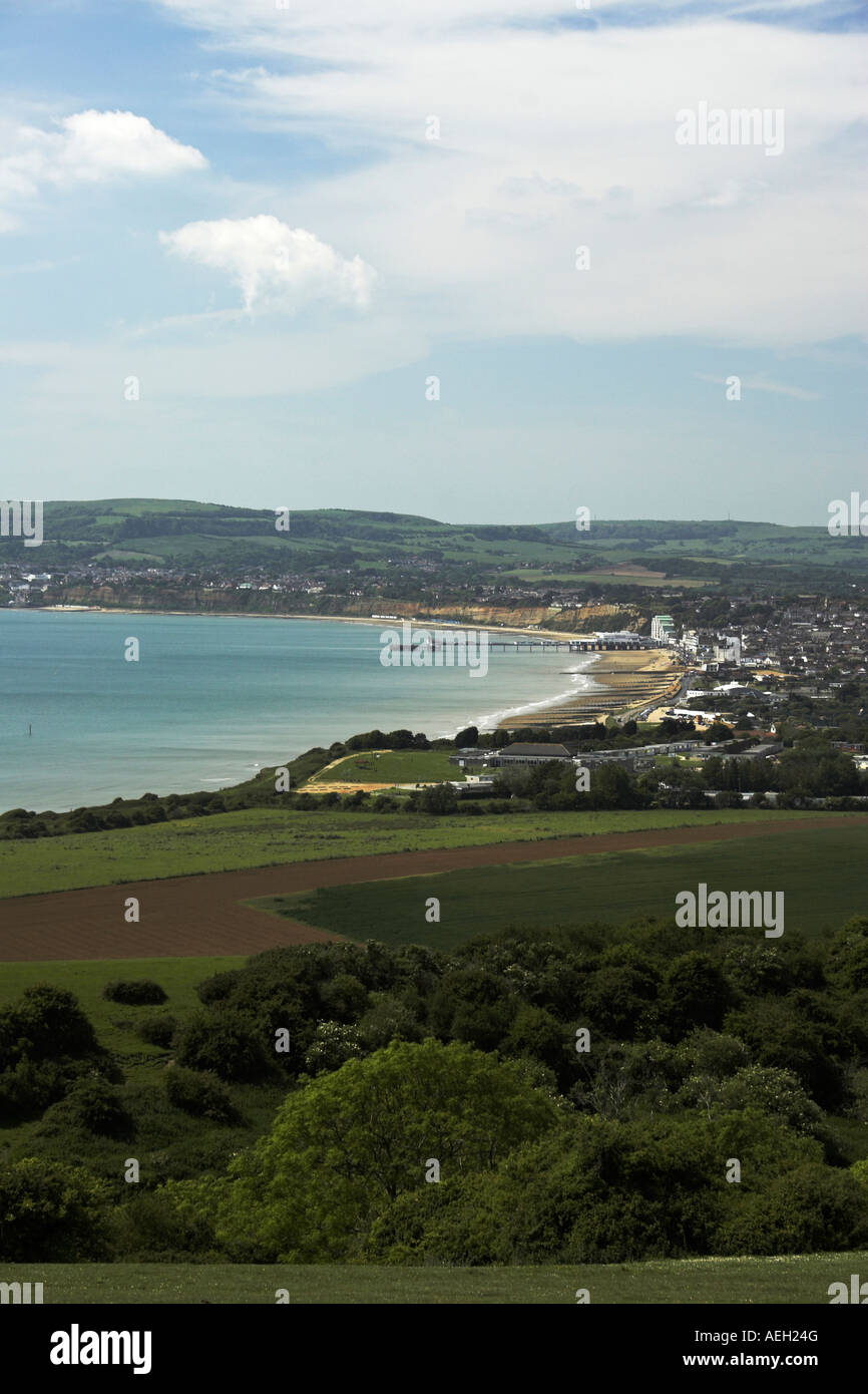Bembridge beach and sandown pier hi-res stock photography and images ...