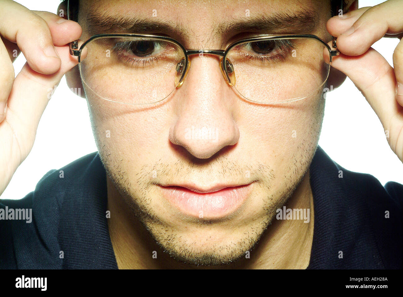 serious people expression emotion Stock Photo - Alamy