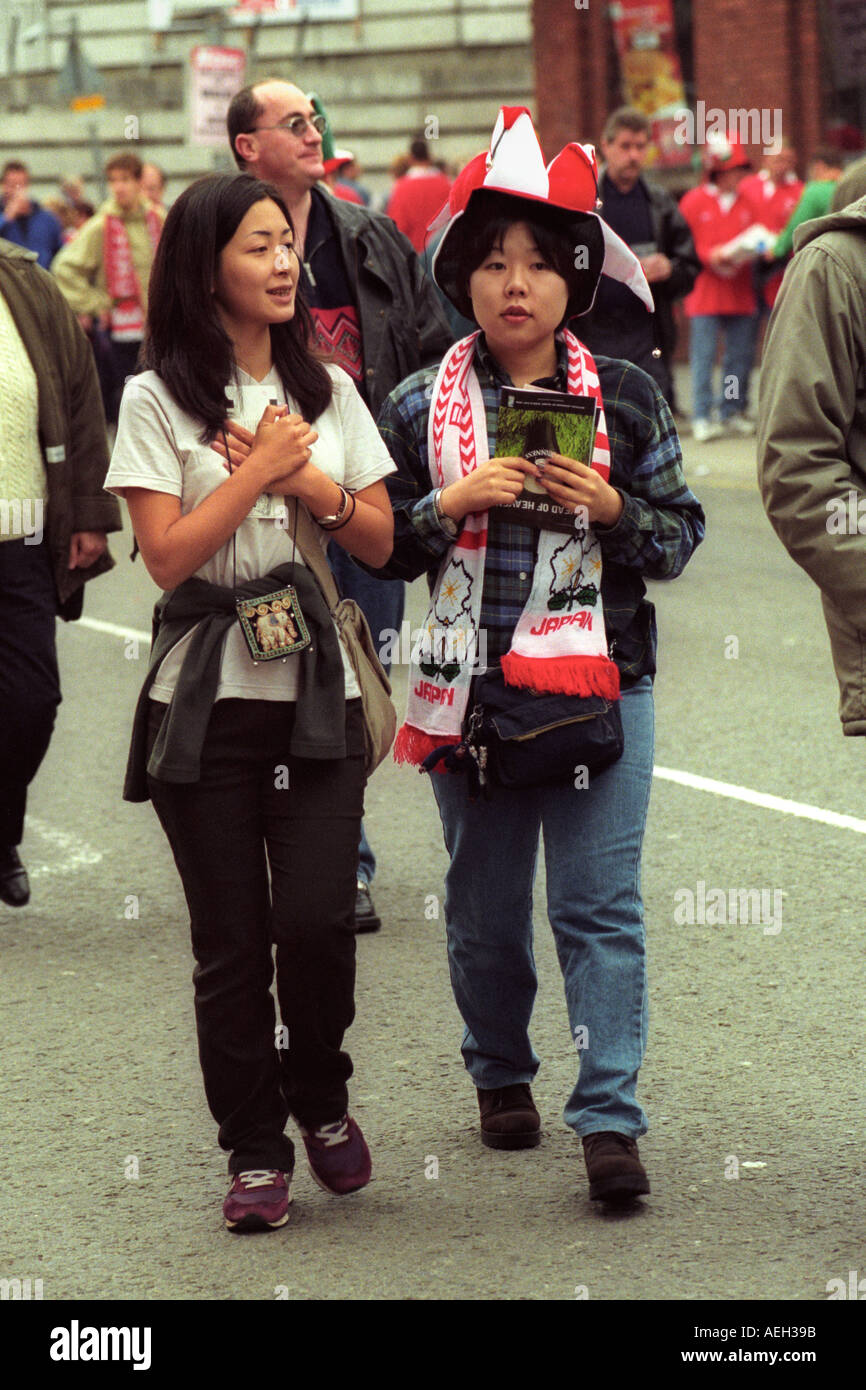 Japanese rugby supporters hi-res stock photography and images - Alamy