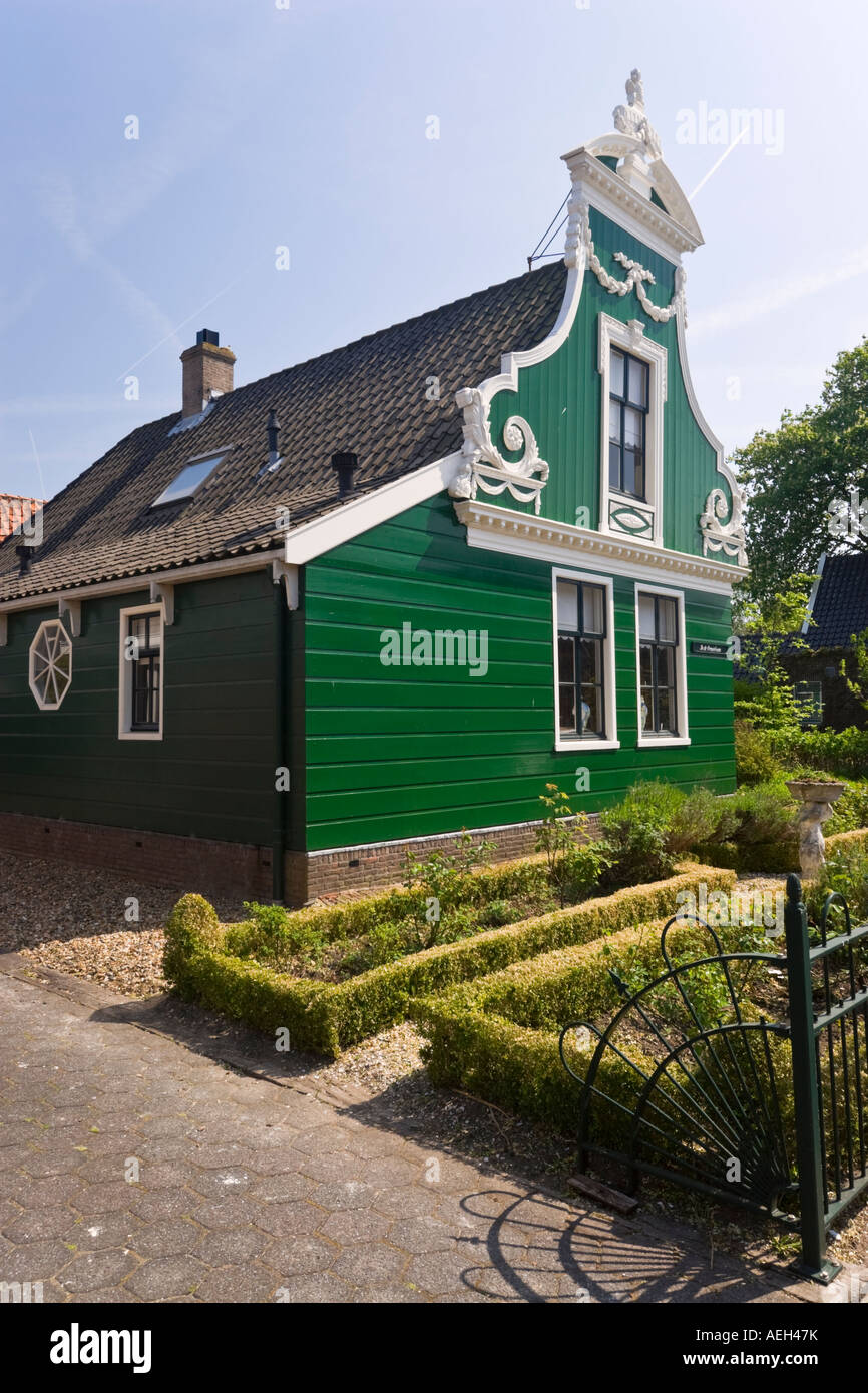 Dutch house Westzaan Zaan District Netherlands Stock Photo - Alamy