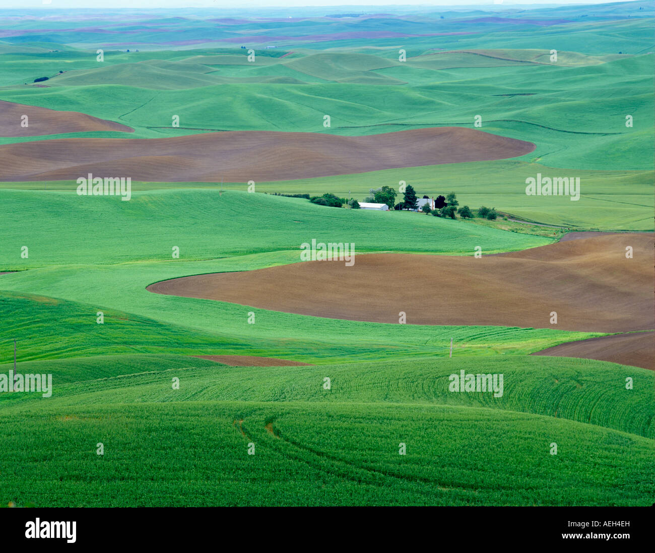 Palouse farms barns hi-res stock photography and images - Alamy