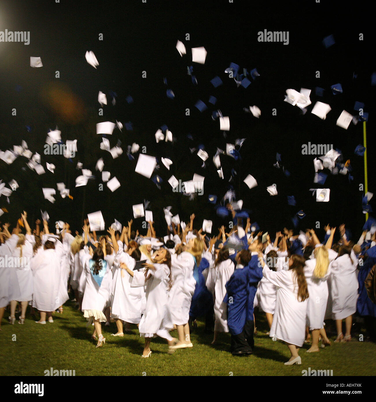 High School Graduation Stock Photo - Alamy