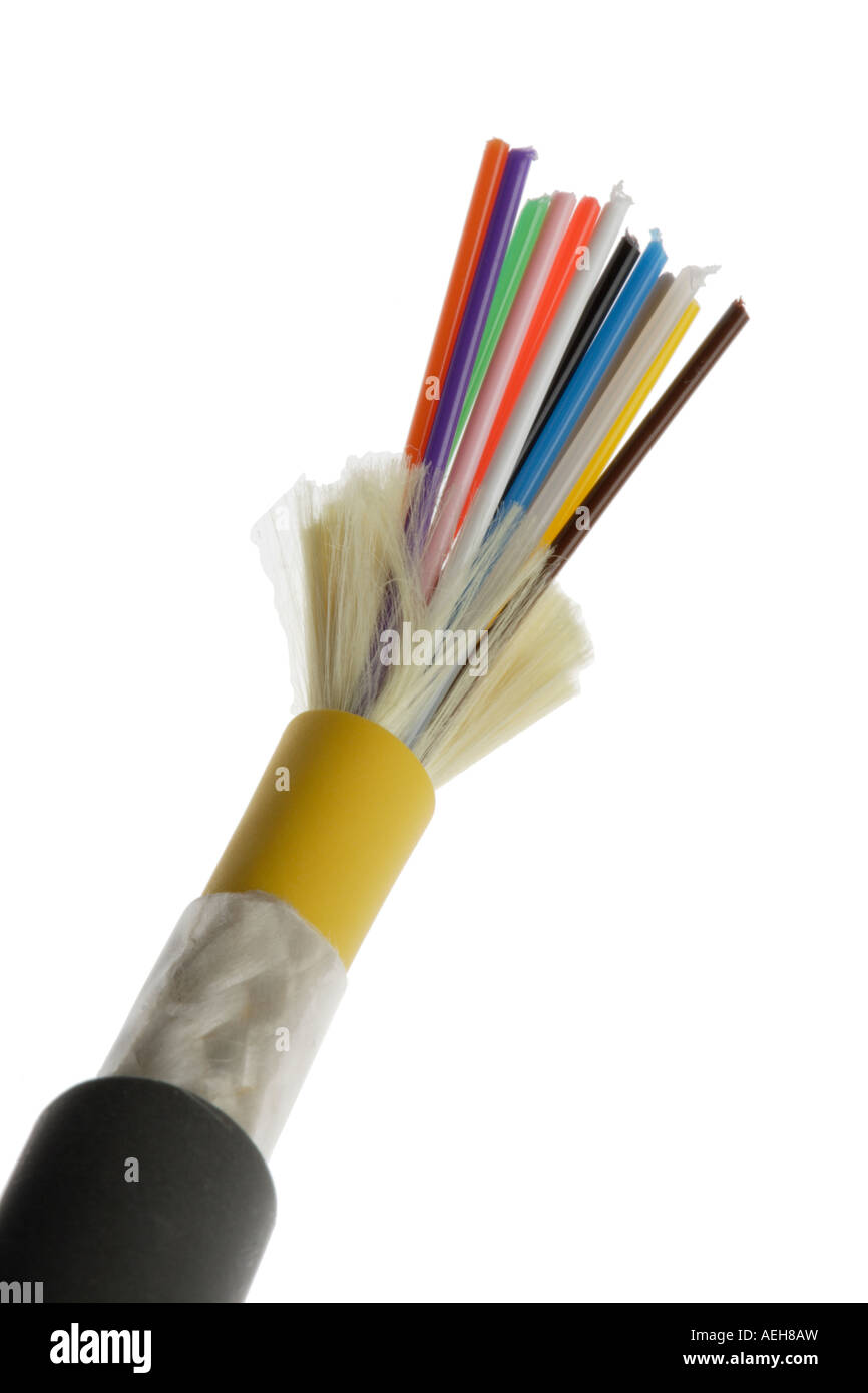 Fiber optic cable hi-res stock photography and images - Alamy