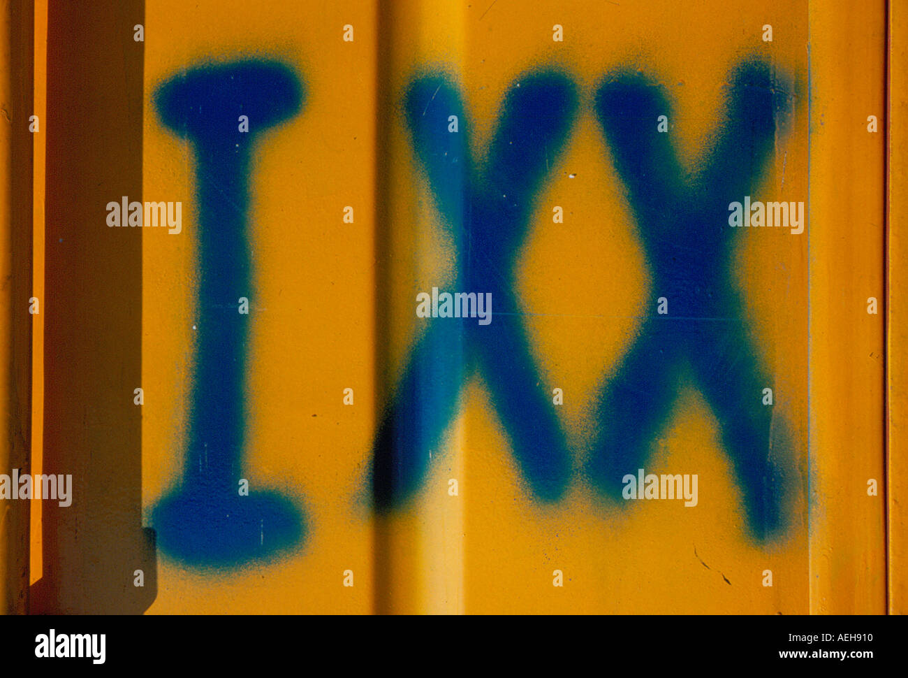 graffiti roman numerals 19. Photo by Willy Matheisl Stock Photo - Alamy