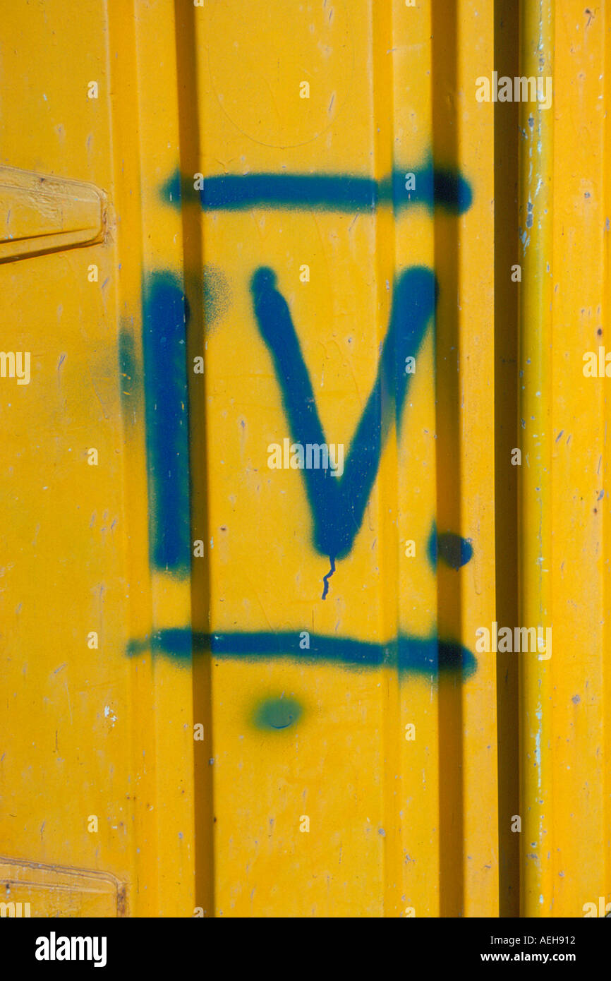 graffiti roman numerals. Photo by Willy Matheisl Stock Photo - Alamy
