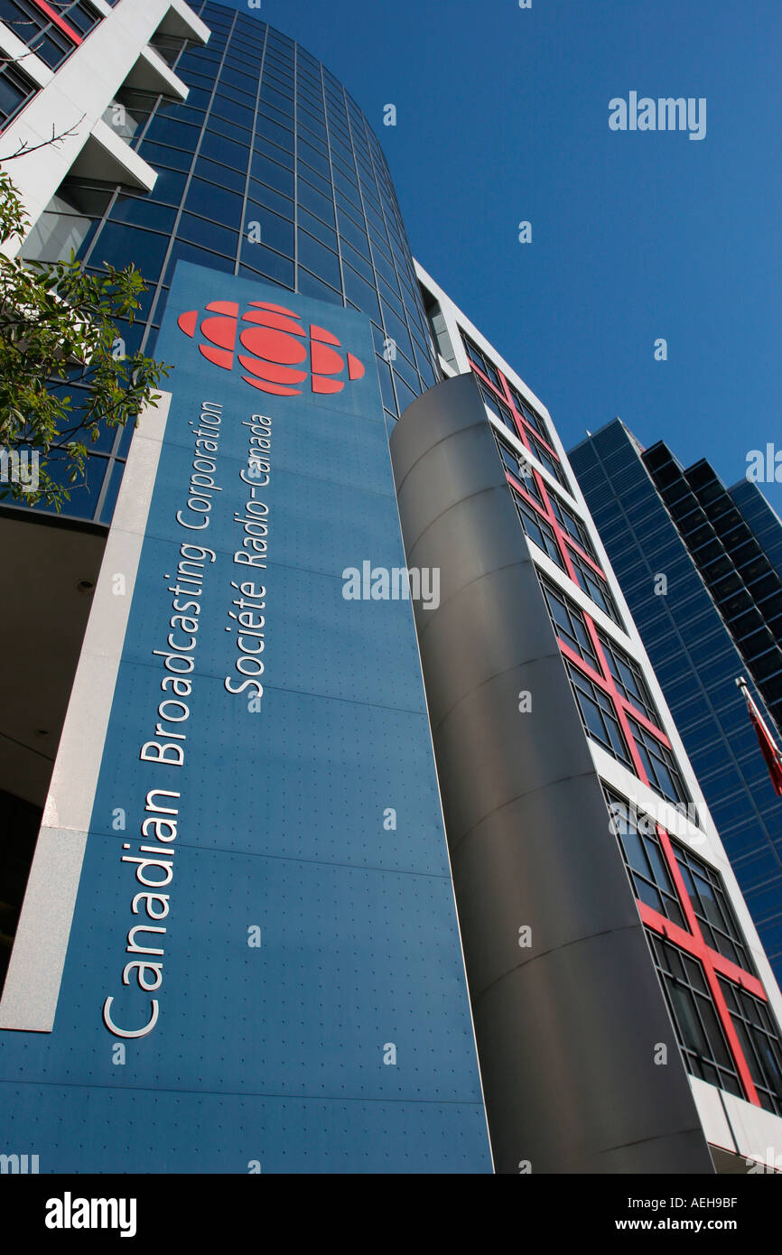 CBC Building Toronto Stock Photo - Alamy
