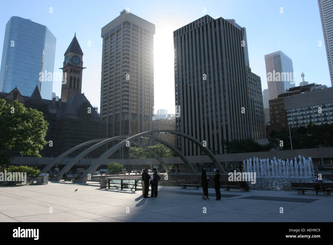 Toronto Financial District Ontario Canada Stock Photo - Alamy
