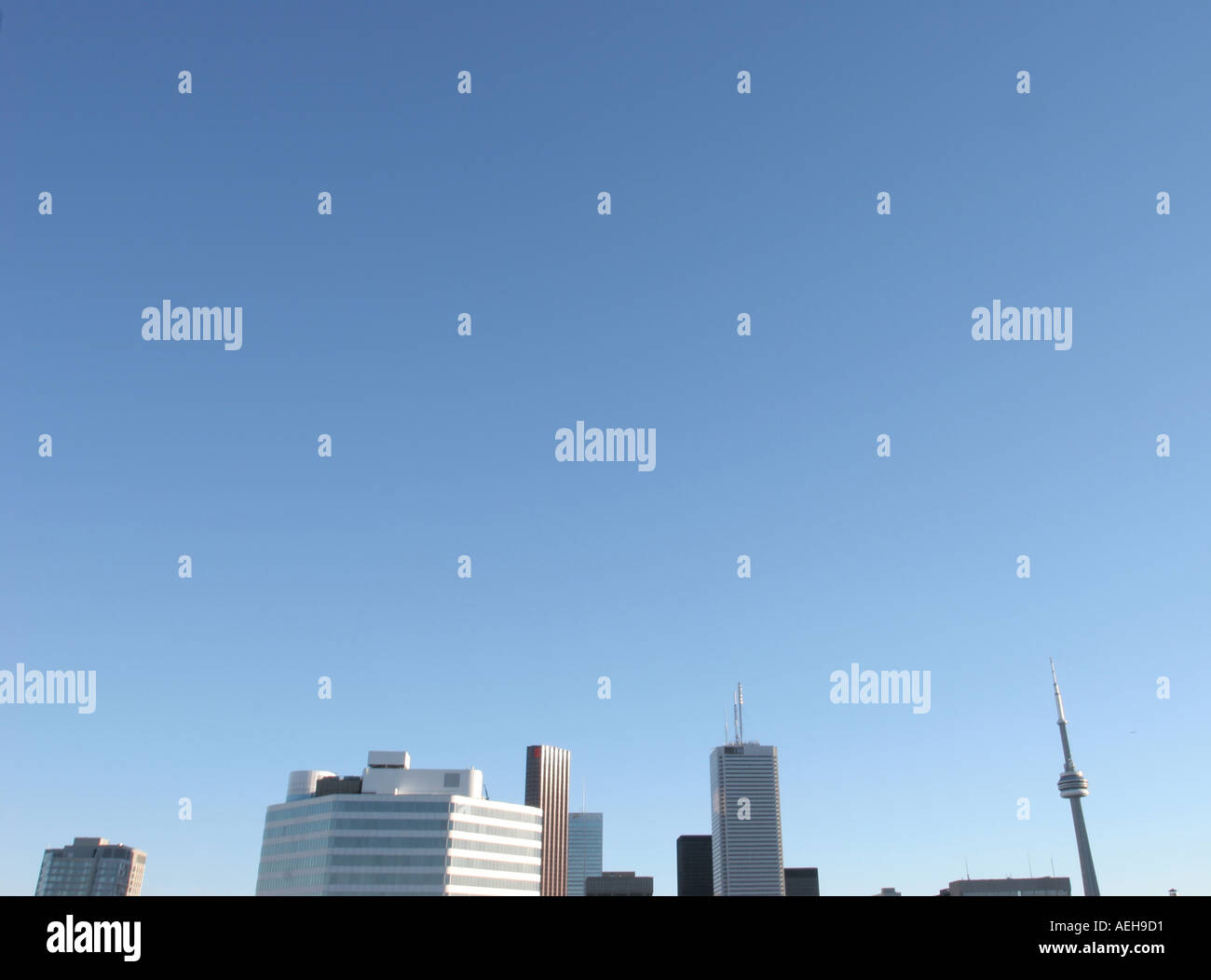 Skyline of Downtown Toronto Stock Photo - Alamy