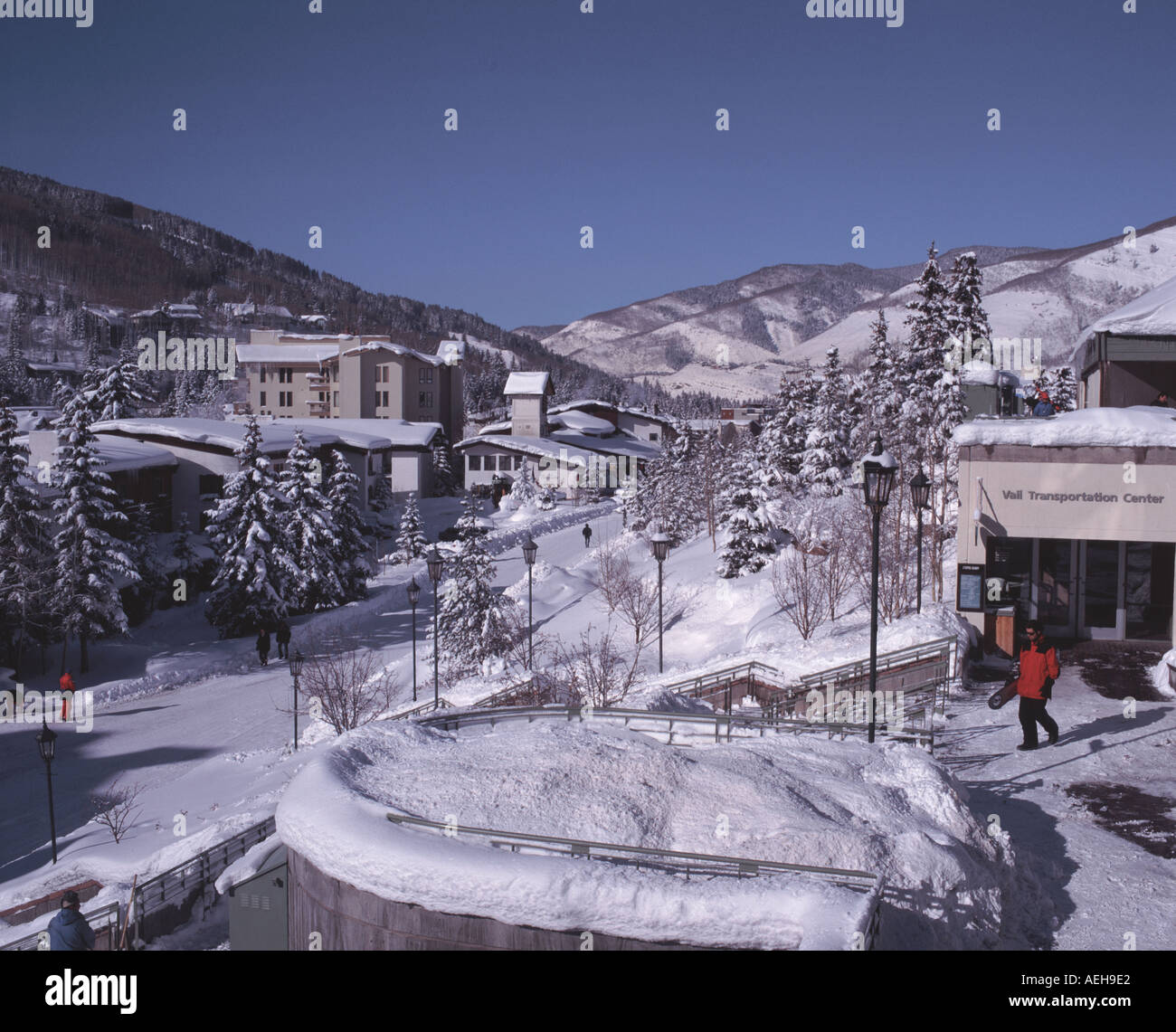 Vail colorado winter town hi-res stock photography and images - Alamy