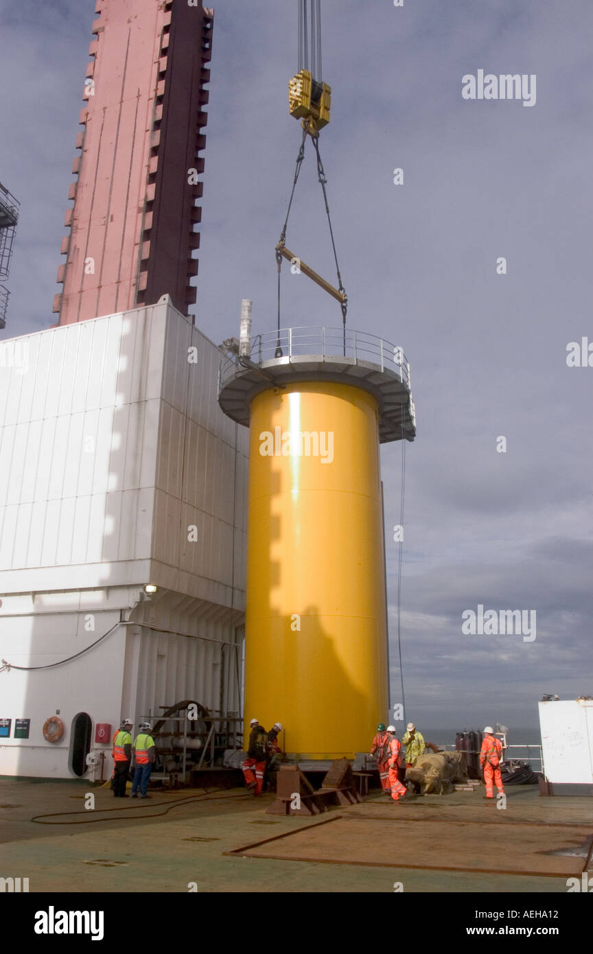 Transition piece wind turbine hi-res stock photography and images - Alamy