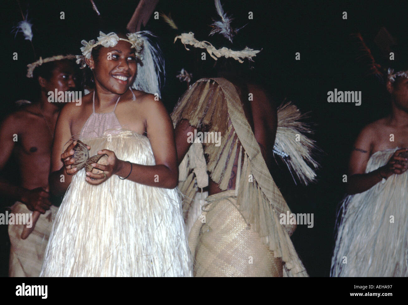 Traditional Dancing on Efate Island in Vanuatu Stock Photo - Alamy