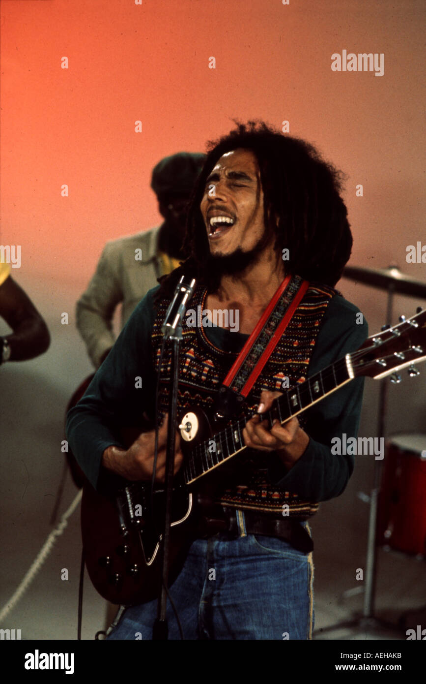 BOB MARLEY (1945-1981) Jamaican reggae musician in 1978 Stock Photo - Alamy