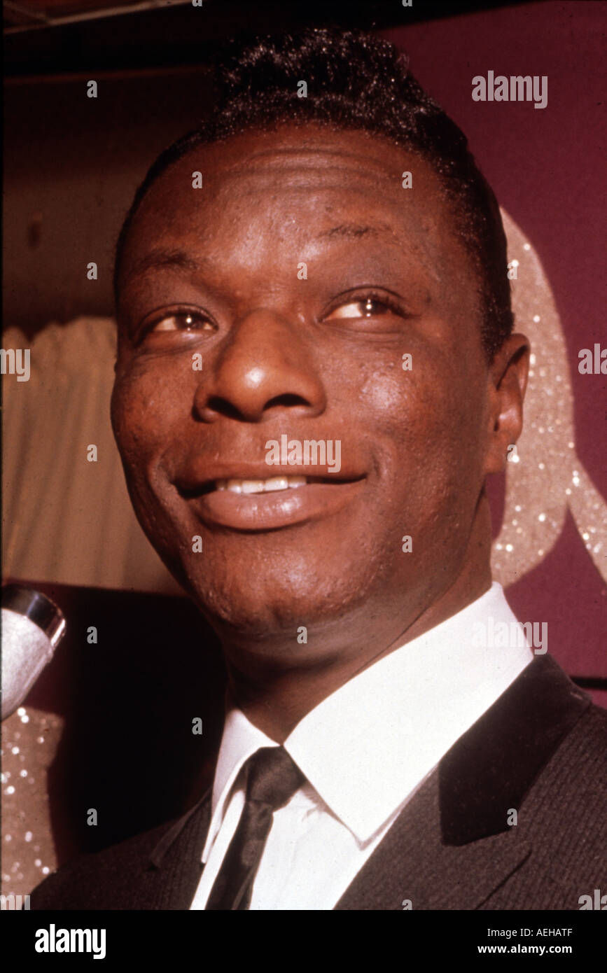 NAT KING COLE US singer in 1962 Stock Photo - Alamy