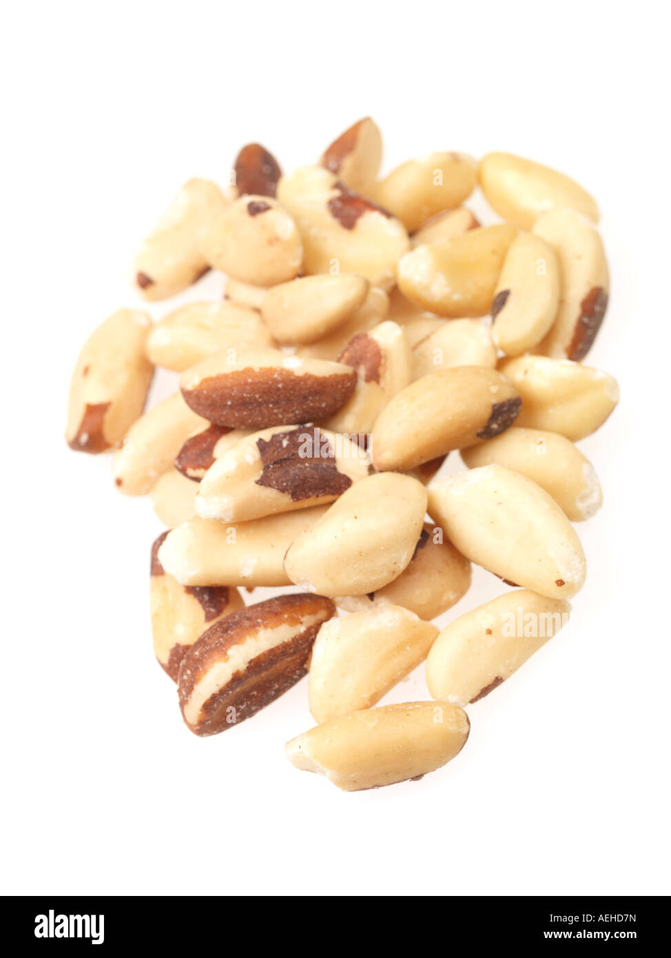 Brazil nuts nut healthy snack snacks pile piles food hi-res stock ...