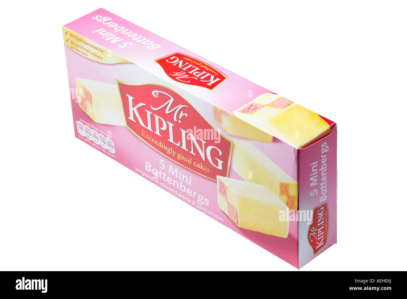 Mr kipling battenberg cake Cut Out Stock Images & Pictures - Alamy