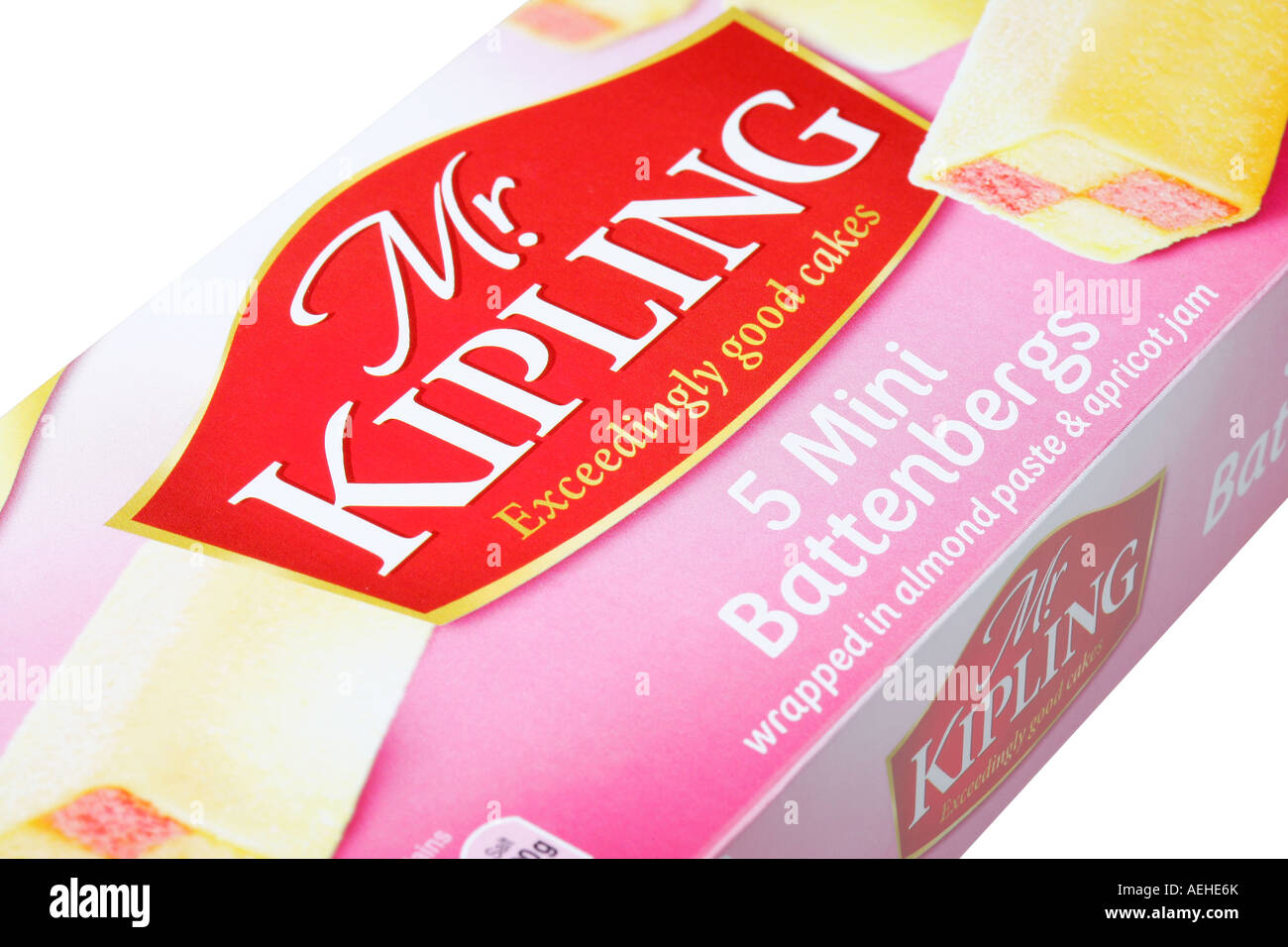 Mr kipling mini battenberg cakes hi-res stock photography and images ...