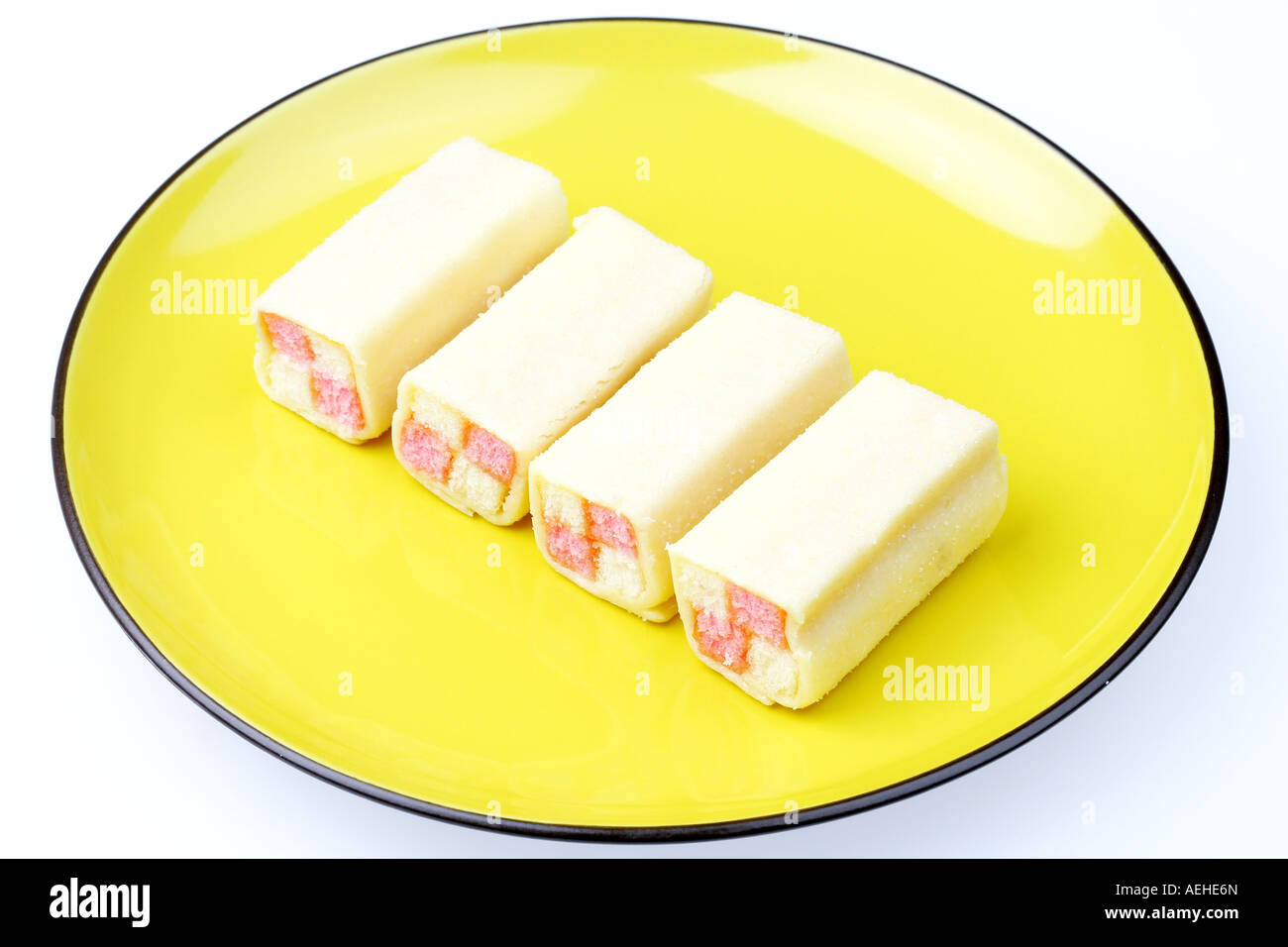 Mini Battenbergs Cakes Snacks High Resolution Stock Photography and ...
